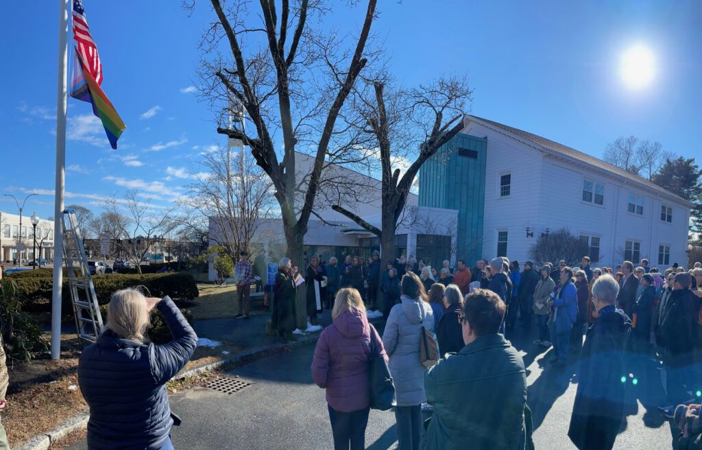 Flags in Front of First Parish - First Parish Unitarian Universalist of ...
